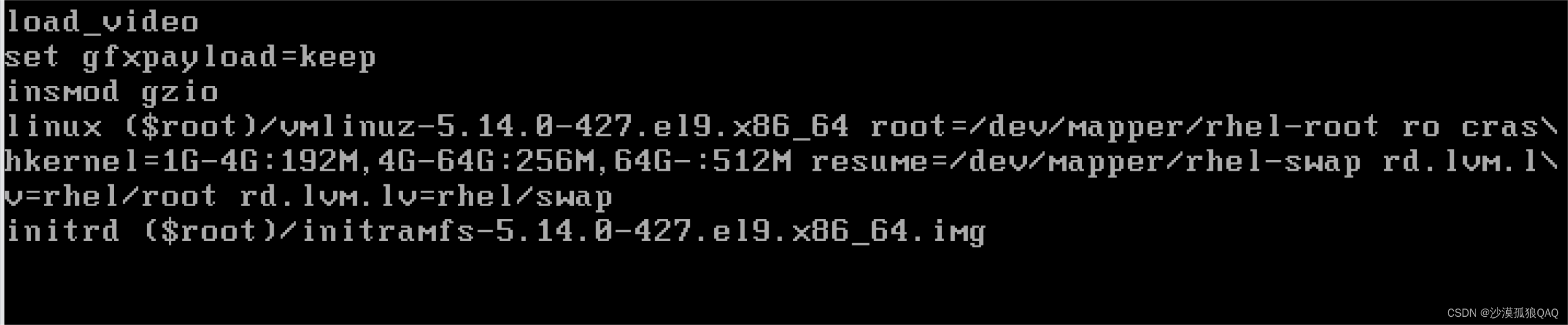 Red Hat Enterprise Linux 9.0重置root 密码并设置GRUB密码_redhat linux 9 grub-CSDN博客