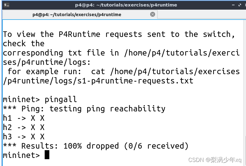 p4tutorials-Implementing a Control Plane using P4Runtime_打开p4程序运行的日志文件 ...