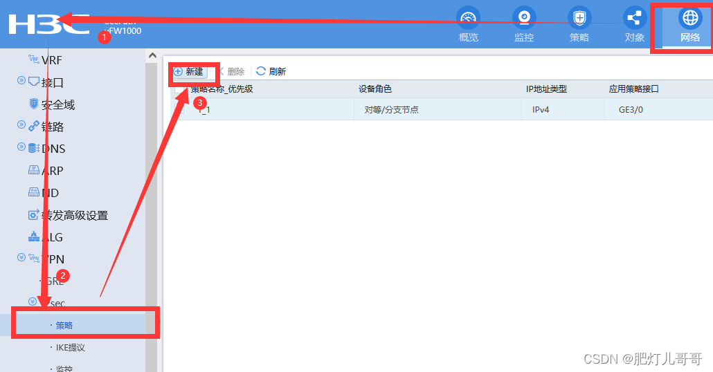 华三防火墙建立IPSEC VPN和NAT穿越问题（大学生易读版）_h3c nat和ipsec-CSDN博客