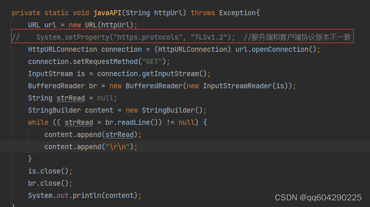 调用api接口出错Received fatal alert: protocol_version_cn.hutool.core.io.ioruntimeexception ...