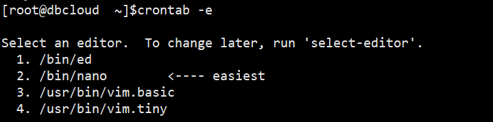 crontab误选了GNU nano，切换回vim编辑器_gnu nano 2.9.3-CSDN博客