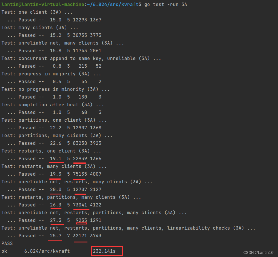 MIT 6.824 Lab 3 KV Raft详细实现思路及过程_mit6.824 环境搭建-CSDN博客