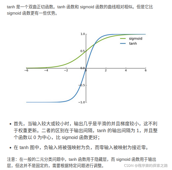 【笔记】激活函数：Sigmoid、Tanh、ReLU、Leaky-ReLU、ReLU6、Swish、Hard-Swish、Mish、Softmax等_激活函数 以e为底的指数是什么-CSDN博客