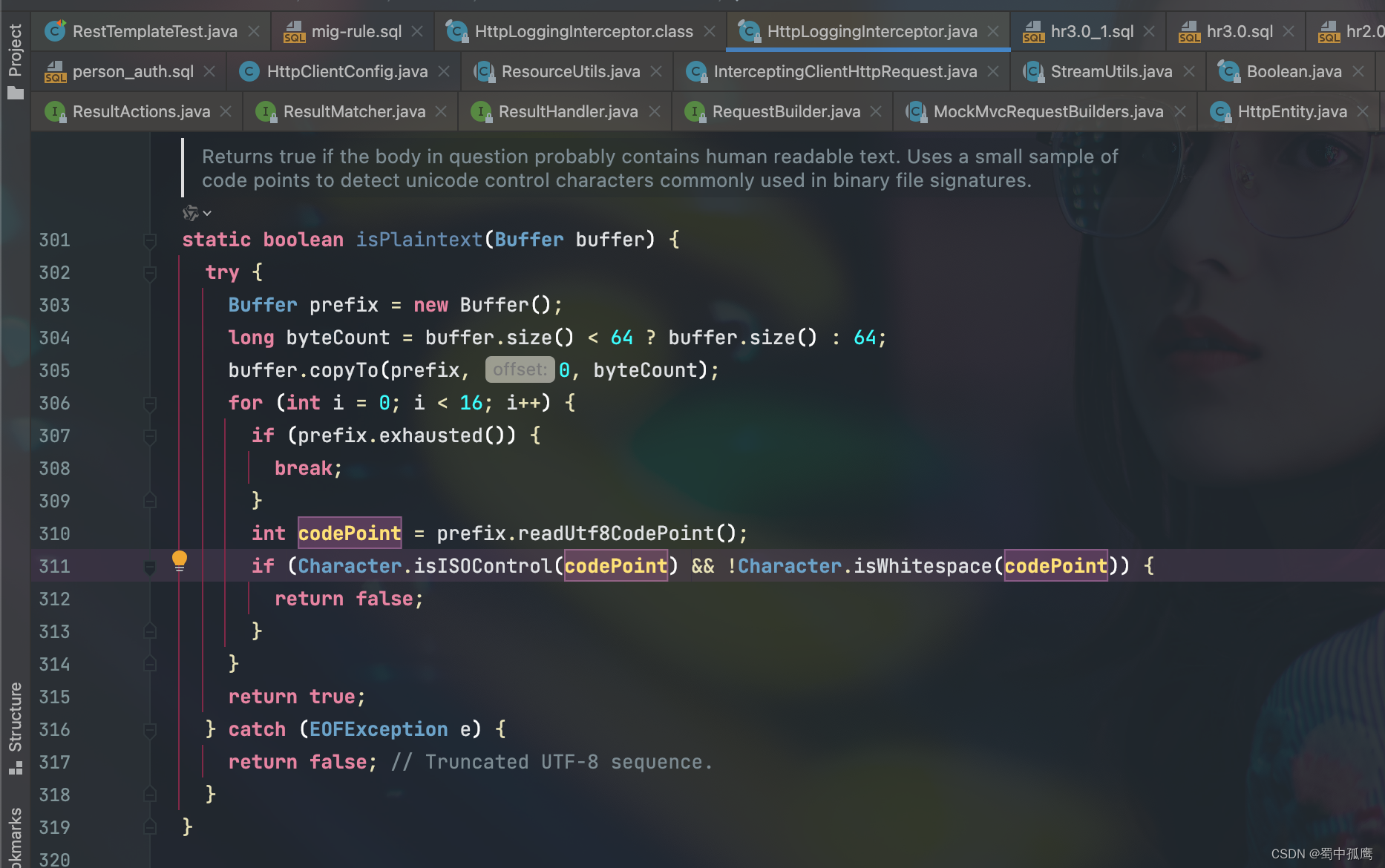 使用回退流PushbackInputStream,在http客户端拦截器中检测http响应是否是文本格式并打印响应内容_拦截器的aftercompletion方法如何将响应体输出日志-CSDN博客