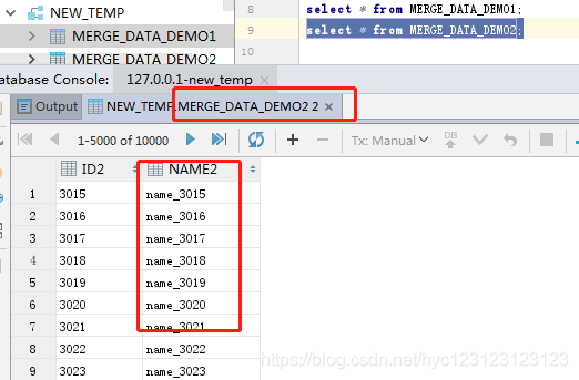使用"merge into",ORACLE批量更新优化,将A表字段的值,变更为B表字段值._oracle merge into update多个字段-CSDN博客