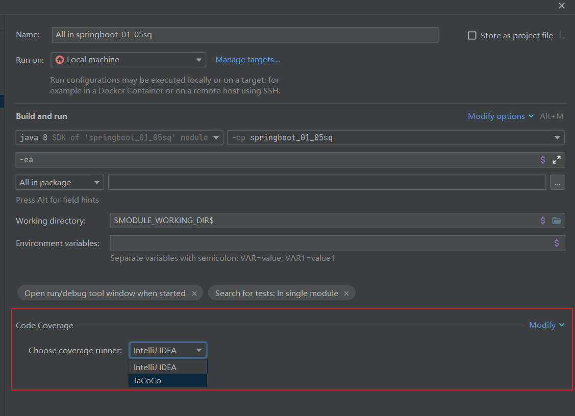 Idea coverage覆盖率测试工具，设置Coverge的Branch，以及生成测试报告遇到的问题_add to active ...