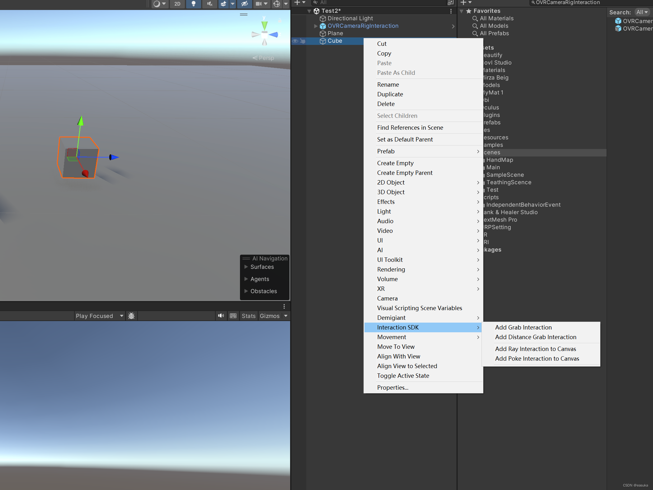 Unity Quest3 快速添加模型交互_unity 3d model interaction-CSDN博客