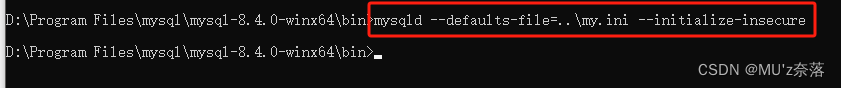 mysql: [ERROR] Failed to open required defaults file: D:\Program的解决参考_mysqld: [error] failed to ...