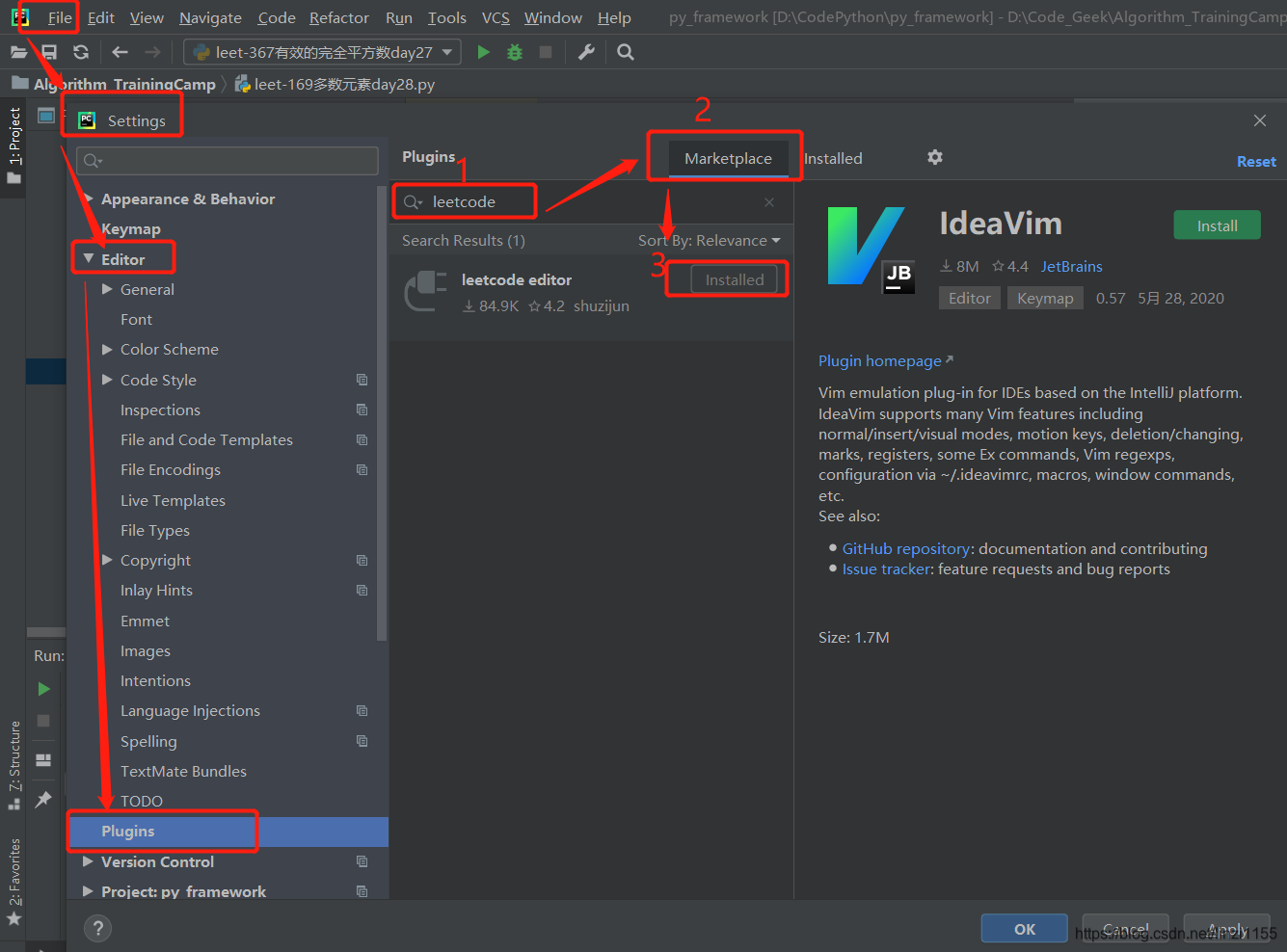 pycharm中leetcode插件使用_leetcode的用户名在哪看-CSDN博客