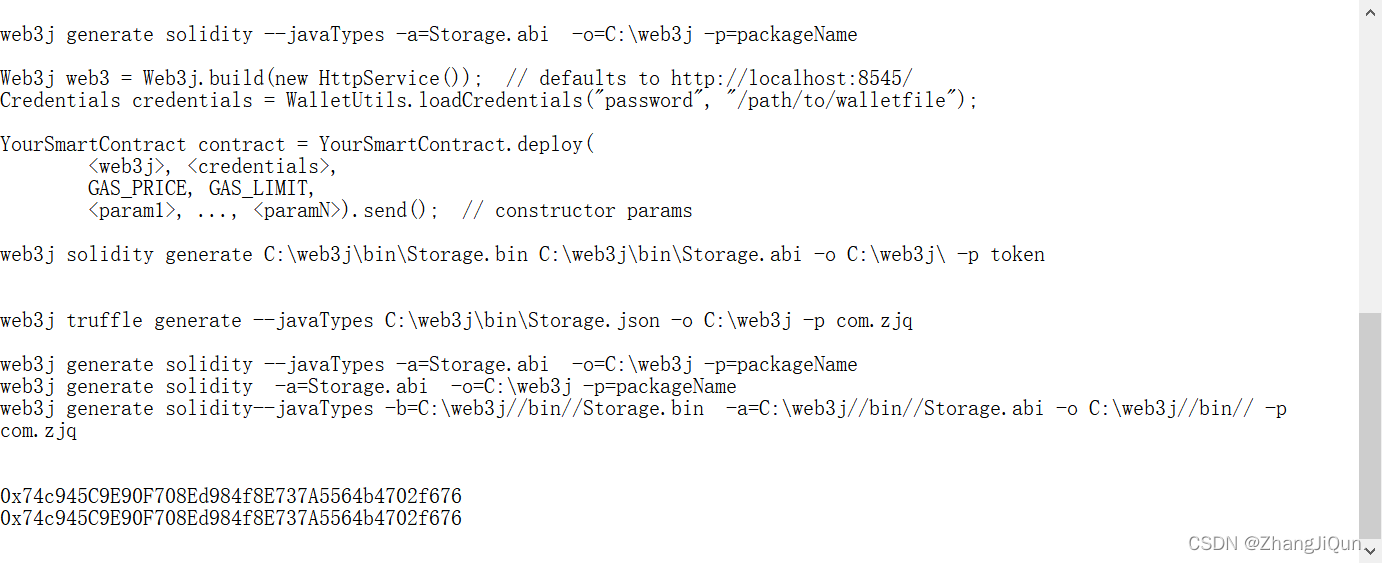 使用web3j实现abi转java_abi to java-CSDN博客