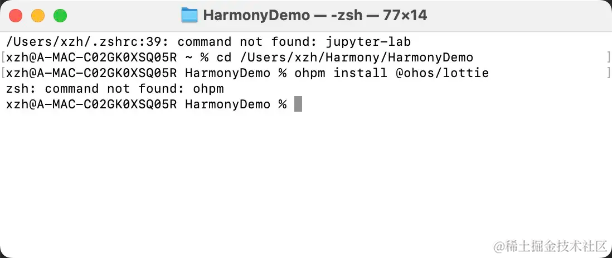 HarmonyOS安装三方库遇到的问题_harmonyos ohos第三方-CSDN博客