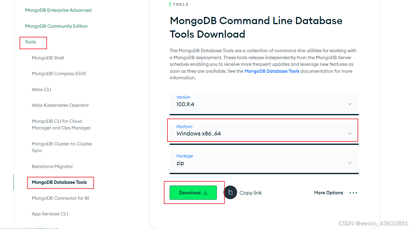 mongodb按集合导出、批量导出_mongodump导出整个数据库-CSDN博客
