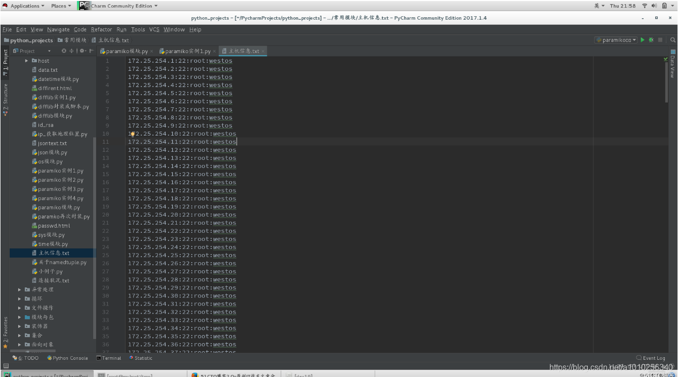 python模块之paramiko_python paramiko 'sshclient' object has no attribut-CSDN博客