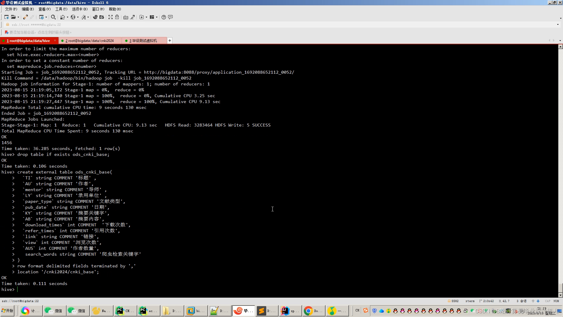 大数据毕业设计hadoopspark知识图谱知网文献论文推荐系统 知网爬虫 知网数据分析 知网大数据 知网可视化 预测系统 机器学习 深度学习 人工智能 计算机毕业设计 Csdn博客