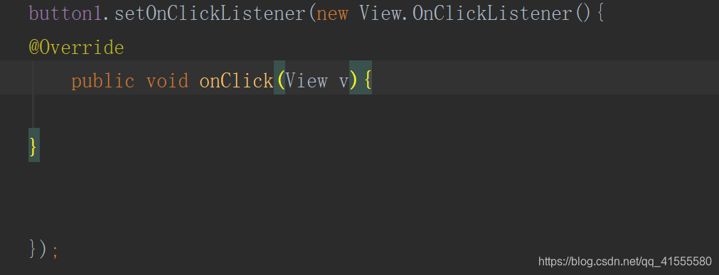Class 'Anonymous class derived from OnClickListener' must either be declared abstract or ...