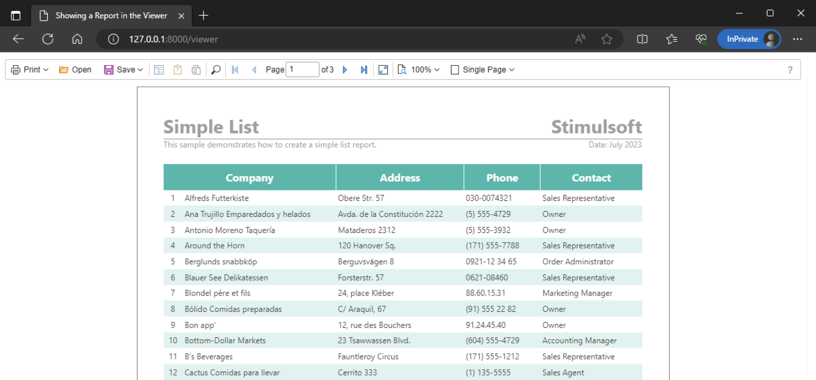 如何快速将 Stimulsoft Reports.JS 集成到 Python 应用程序中？-CSDN博客