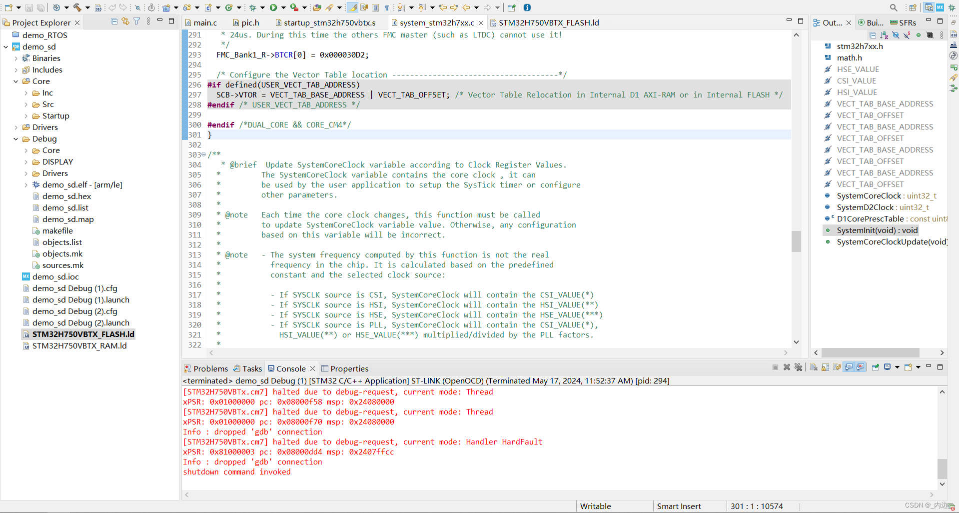 STM32H750 绕过128Kflash限制，使用满血2MB内部flash_stm32h750 flash-CSDN博客