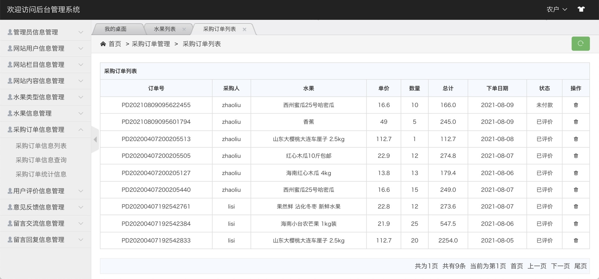 Java 水果销售网站 水果销售系统 水果商城 水果超市系统jsp水果超市管理系统java添加功能 Csdn博客