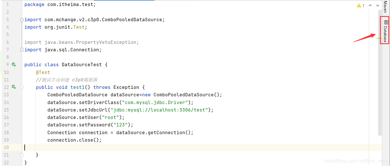 IDEA java dataSource连接数据库 以及Mysql root密码修改_idea修改数据库密码-CSDN博客