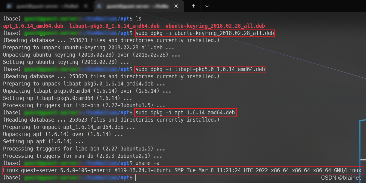 Ubuntu 重装 apt/apt-get_ubuntu安装apt-get-CSDN博客