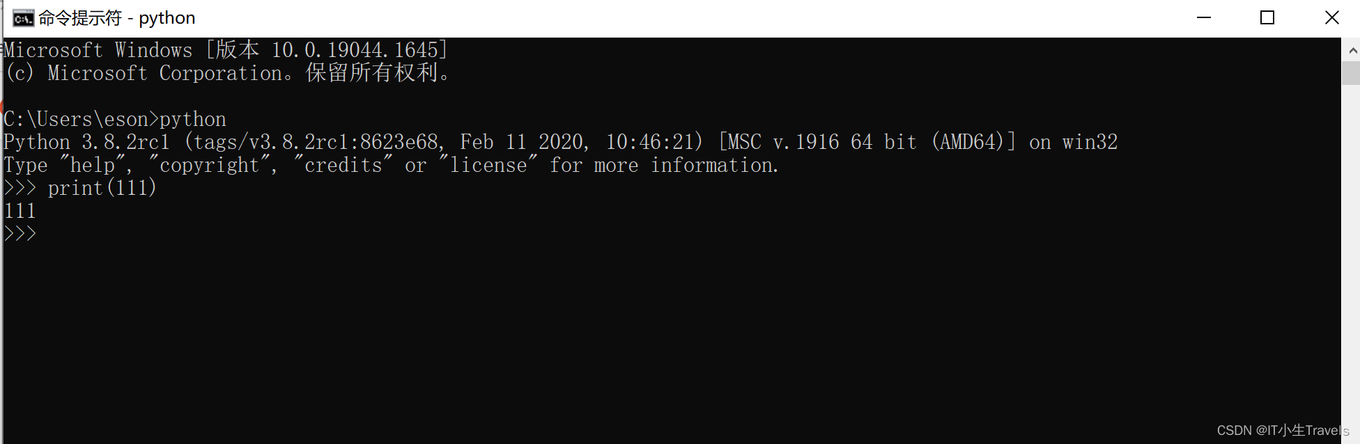 python小白学习第一课_python rc1-CSDN博客