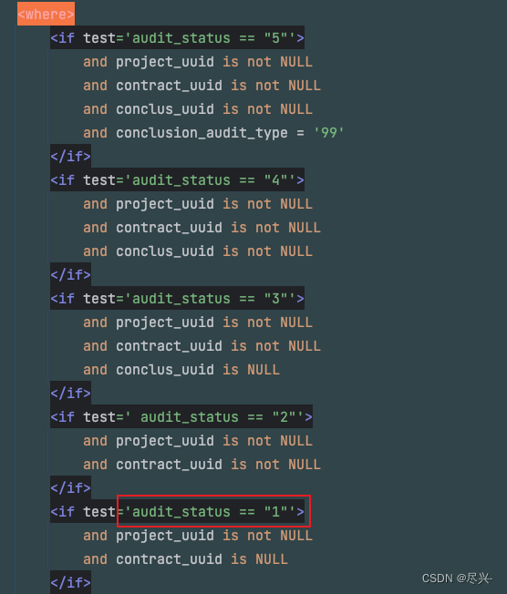 Mybatis动态SQL中IF标签判断失效_mybatis if标签嵌套无效-CSDN博客