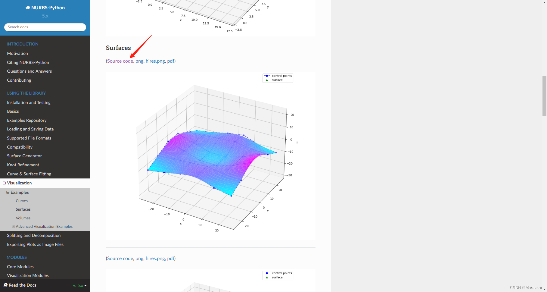 使用NURBS-Python生成并可视化贝塞尔曲面,-CSDN博客