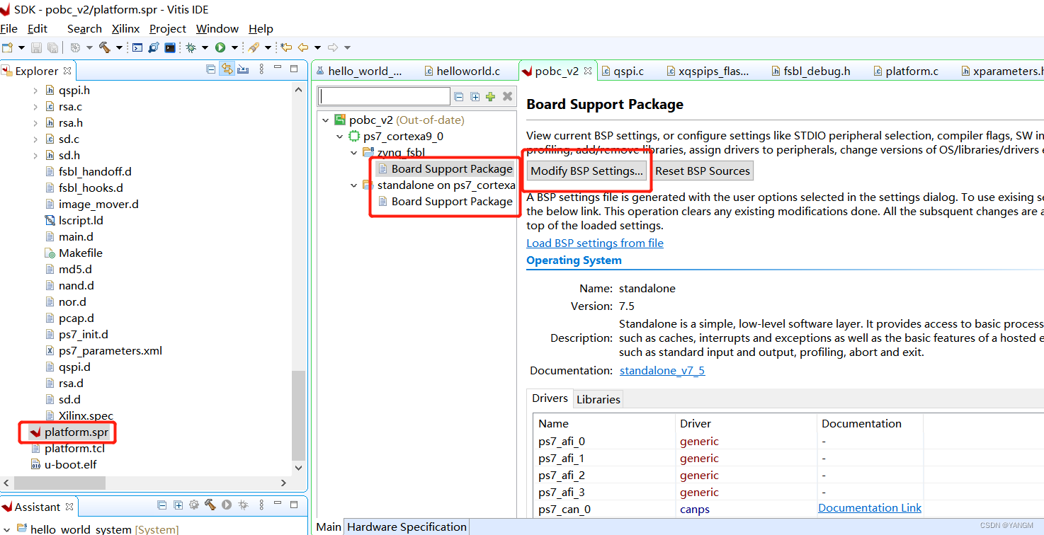 ZYNQ FSBL及裸机应用的STDOUT STDIN 串口号设置_zynq 指定print从串口0输出-CSDN博客