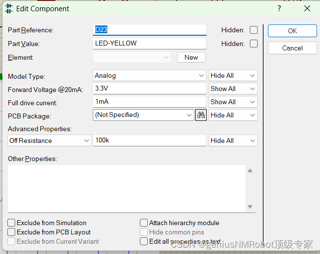 Proteus LED灯泡参数+逻辑（已验证）_proteus 电灯泡-CSDN博客