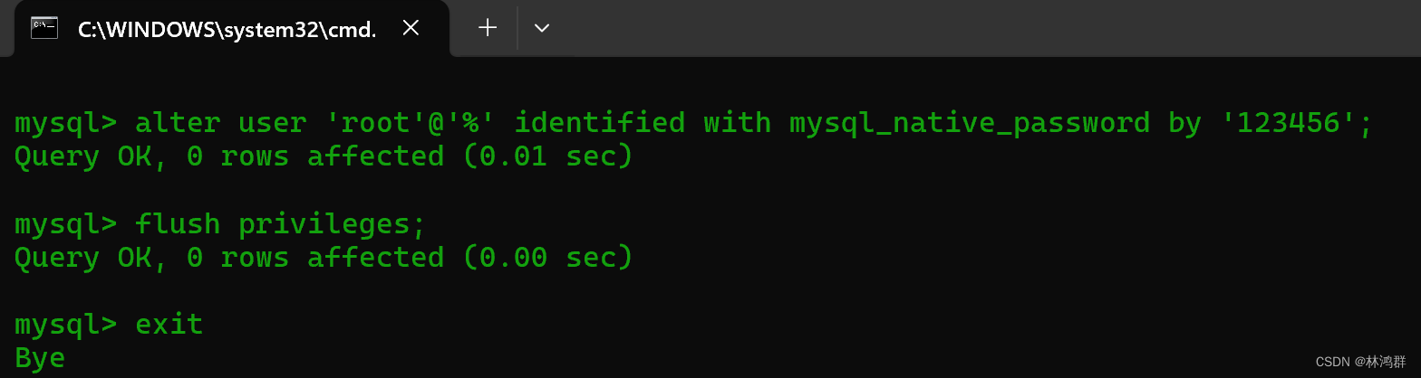 Docker中修改TiDB数据库密码(类似mysql)_Linux-CSDN专栏