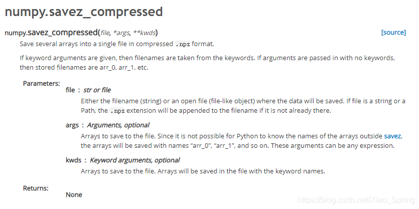 【Task06】Numpy学习打卡_np.savez-CSDN博客