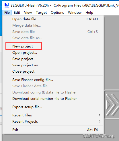 使用JLink J-Flash对STM32烧录固件简单说明_怎么用jlink给stm32f407烧录程序-CSDN博客