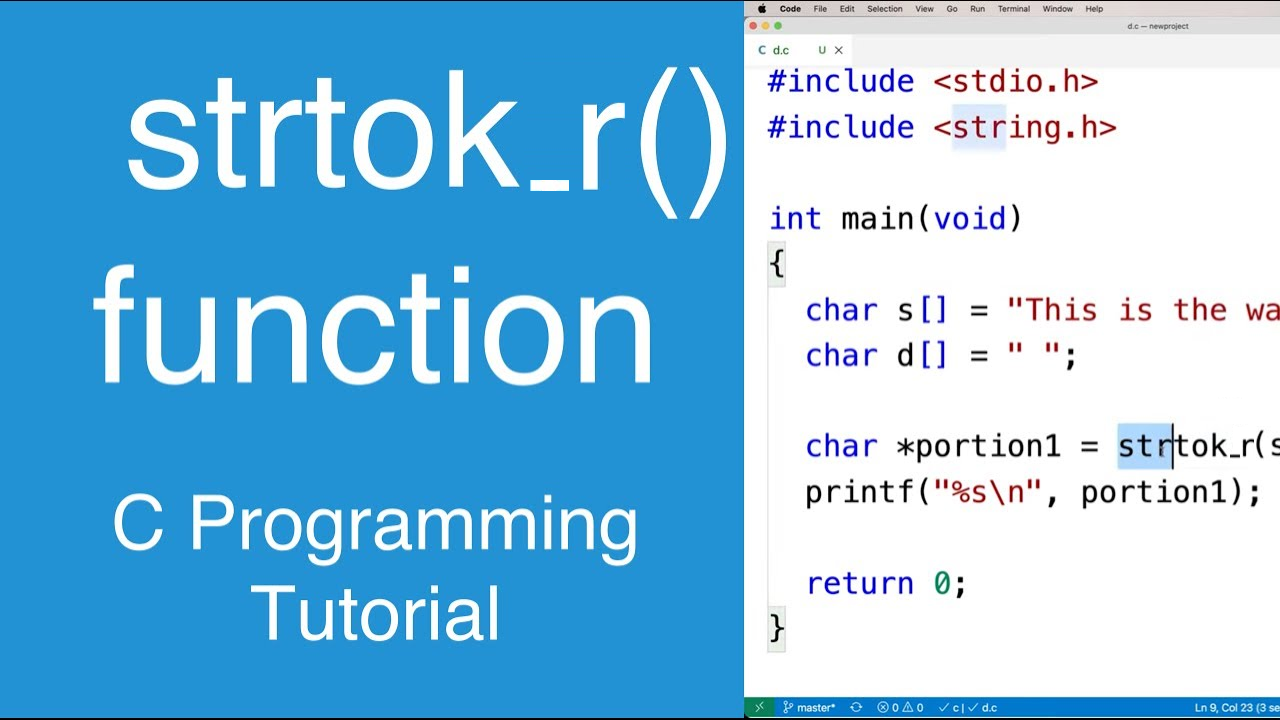 C 语言中的 strtok_r() 函数_c语言strtok-r函数的用法-CSDN博客