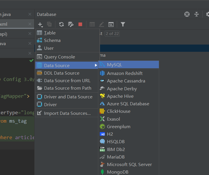 IDEA连接Mysql数据库之后，在Mapper.xml编写SQL时不会自动提示sql、表信息问题的解决方案（非常详细!）_在idea中mysql语句没有相应颜色提示-CSDN博客
