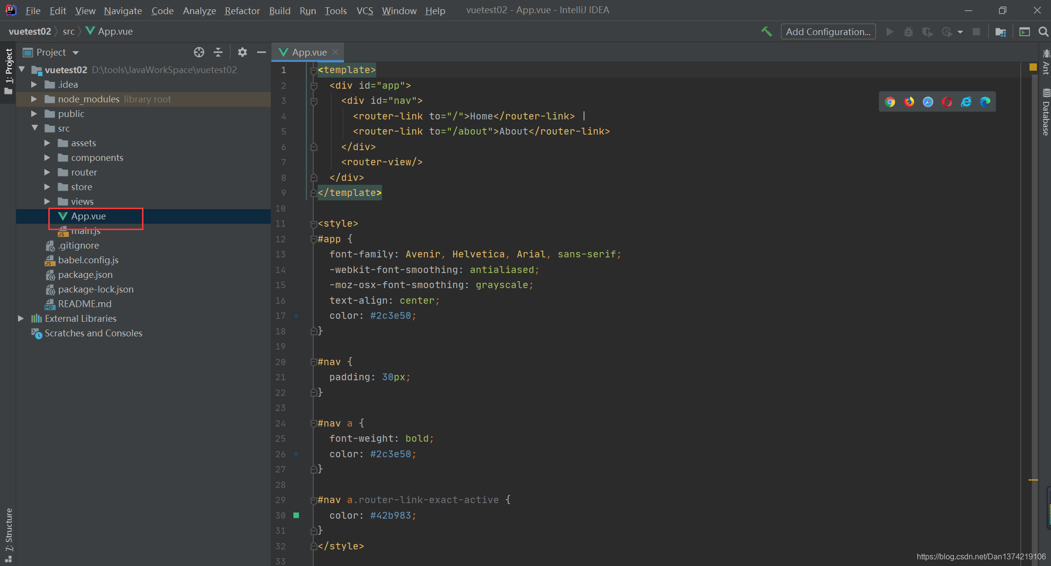 【vue学习】（二）用vue自带的项目管理器创建vue项目vue 项目管理器如何创建 Csdn博客