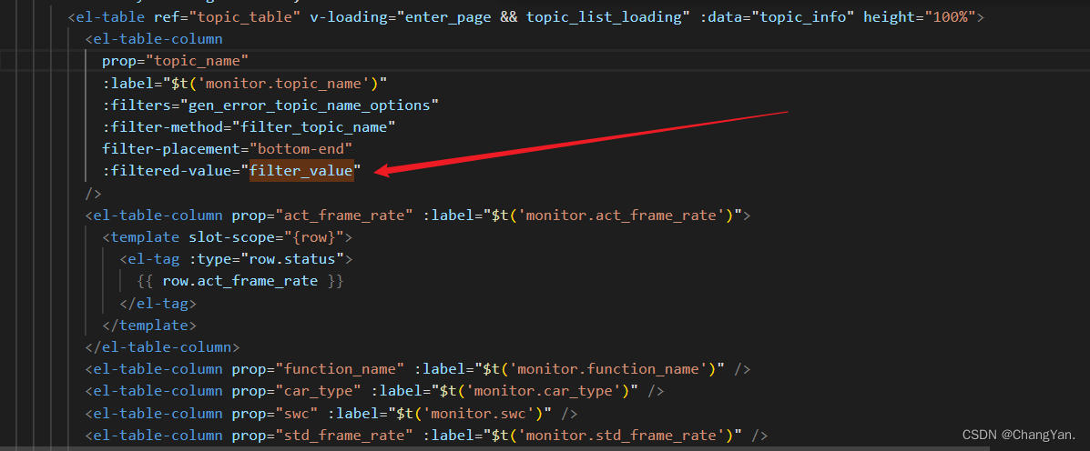 element-ui的el-table更改筛选值filtered-value后不起作用-CSDN博客
