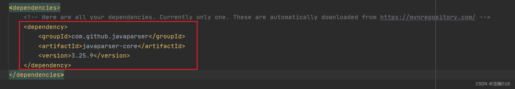 JavaParser 手动安装和配置_java parser-CSDN博客