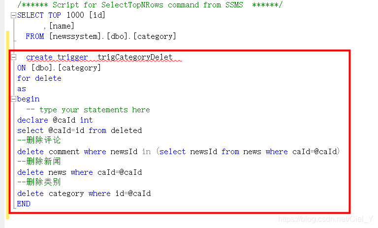 Sql Server2014无法创建触发器sql Server Transact Sql 不支持创建触发器怎么解决 Csdn博客