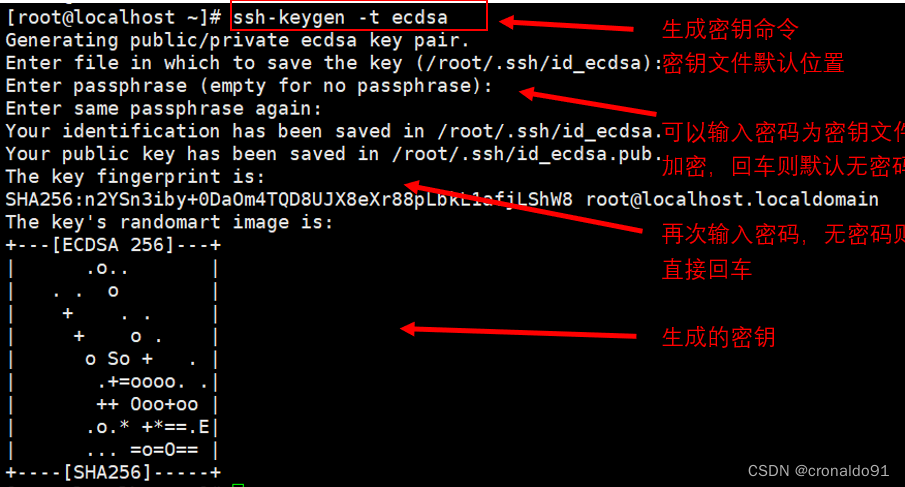 Linux网络服务：SSH远程访问及控制2_linux ecdsa-CSDN博客
