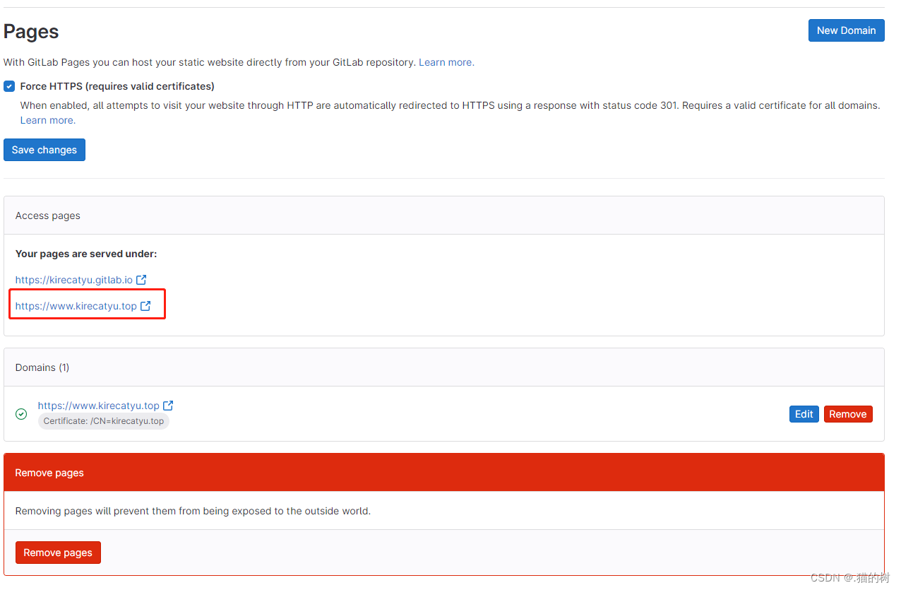 2023年最新详细教程！手把手教你搭建Hexo + GitLab个人博客_gitlab hexo-CSDN博客