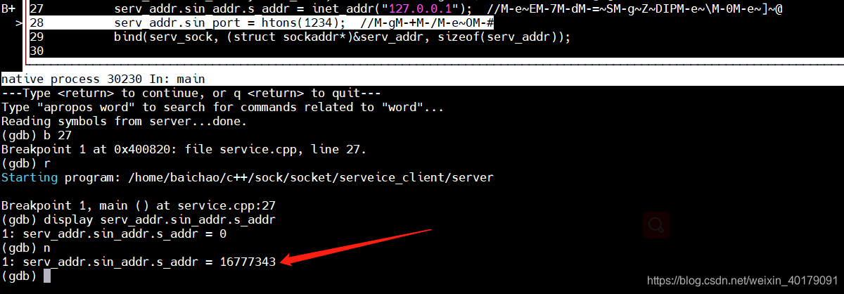 简单实现一个linux下的socket server 和 client_linux socket server-CSDN博客