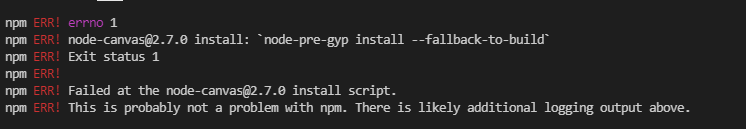 `node-pre-gyp install --fallback-to-build`的解决办法-CSDN博客