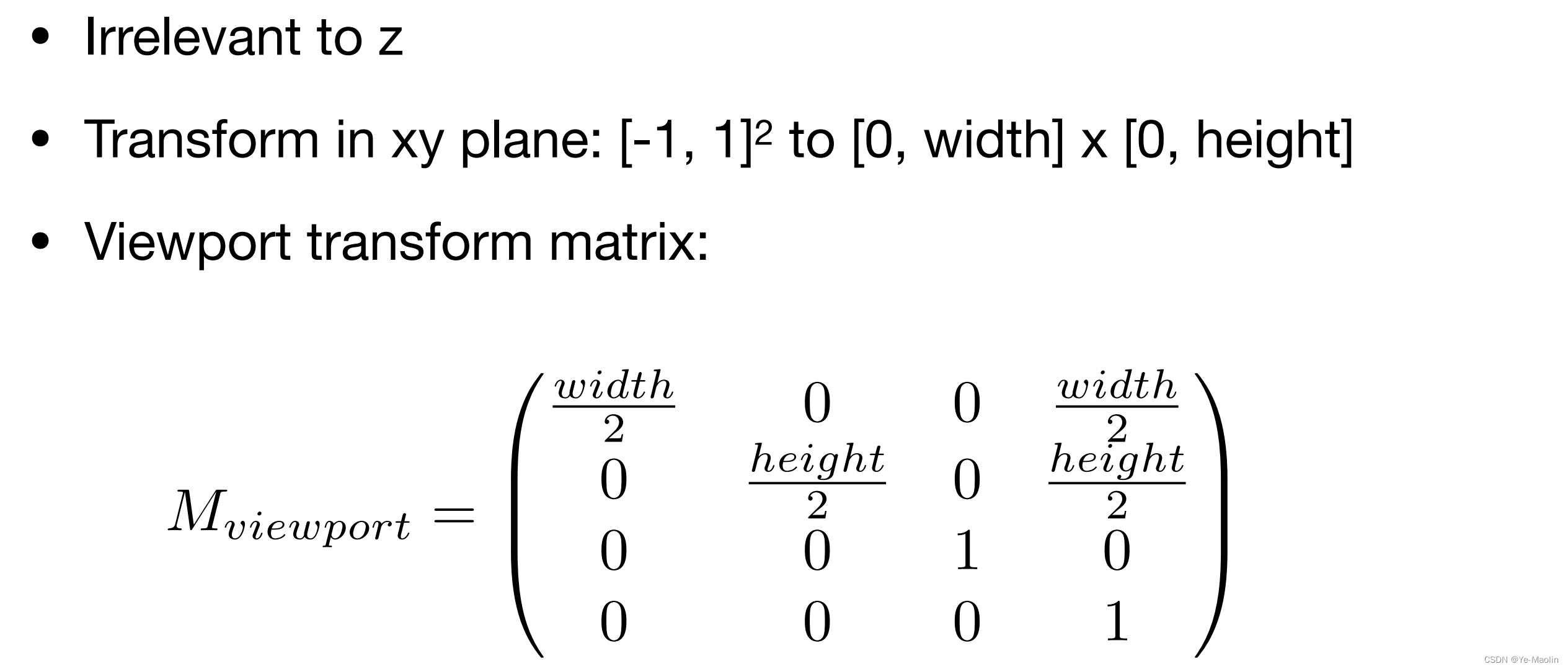 【GAMES101】Lecture 05 光栅化-CSDN博客