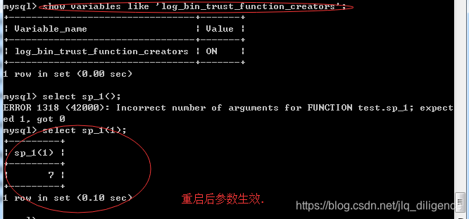 MySQL报 you *might* want to use the less safe log_bin_trust_function_creators variable错误解决方法_you ...