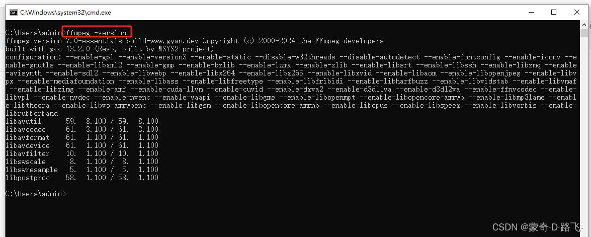 Java调用ffmpeg把rtsp视频流保存为MP4文件，并播放_ffmpeg命令把rtsp流保存mp4-CSDN博客