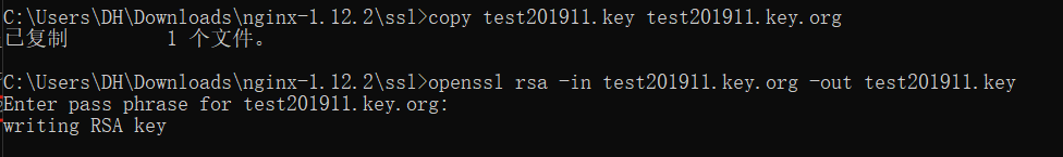 Windows下nginxopenssl实现访问nginx Openssl Localhost Csdn博客