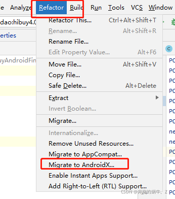 Android 迁移到androidX教程 Kotlin支持androidX_migrate to androidx-CSDN博客