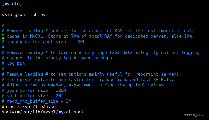 Liunx mysql登录报错ERROR 1045 (28000): Unknown error 1045；忘记密码/跳过密码RROR ...