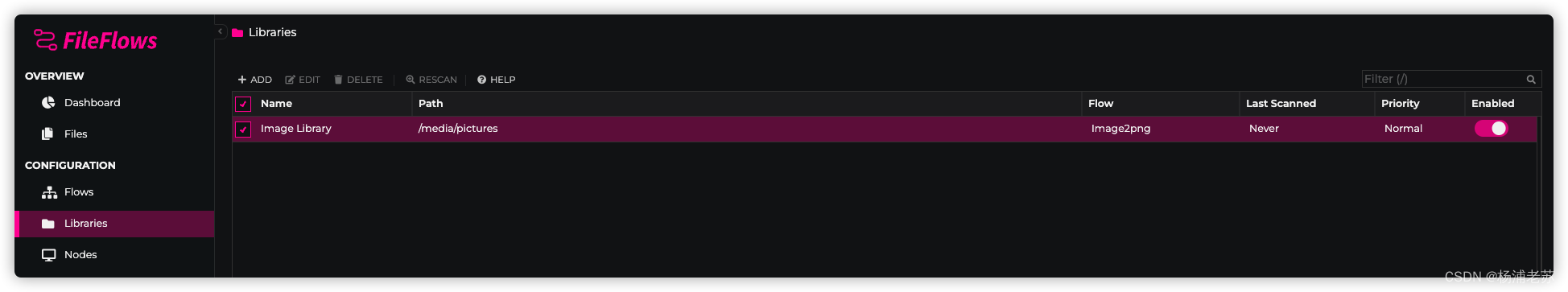 自动化文件处理软件FileFlows-CSDN博客